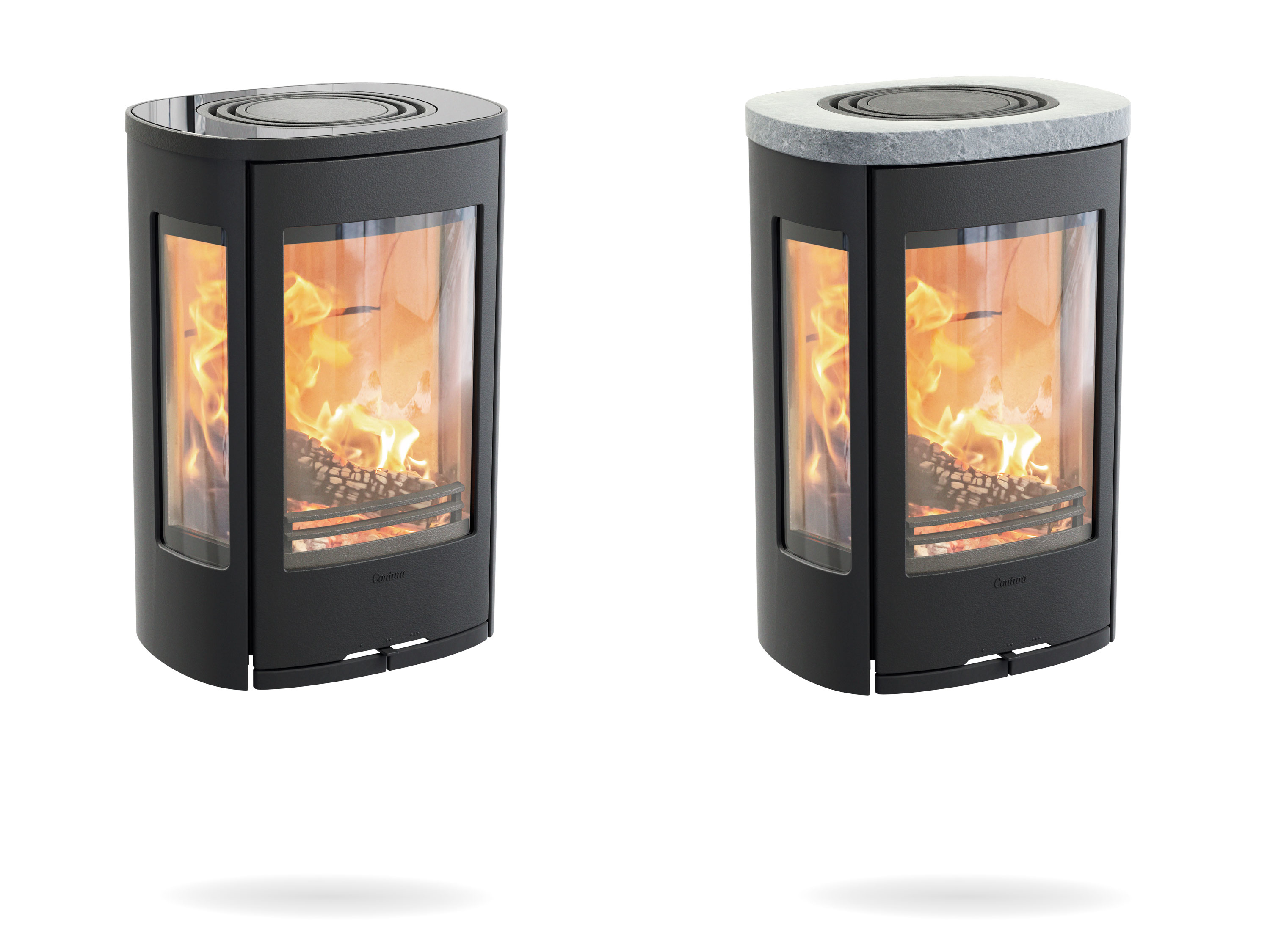 Contura 856W Wallmounted wood burning stove | Contura